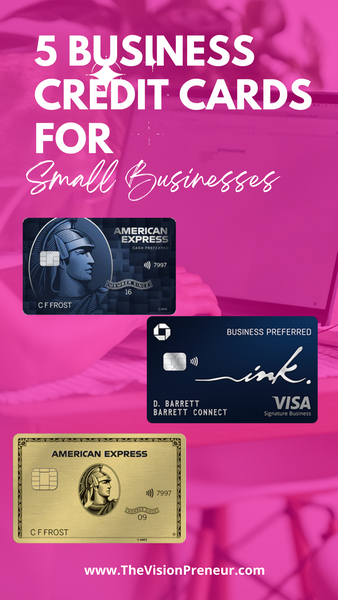 5 Business Credit Cards for Small Businesses